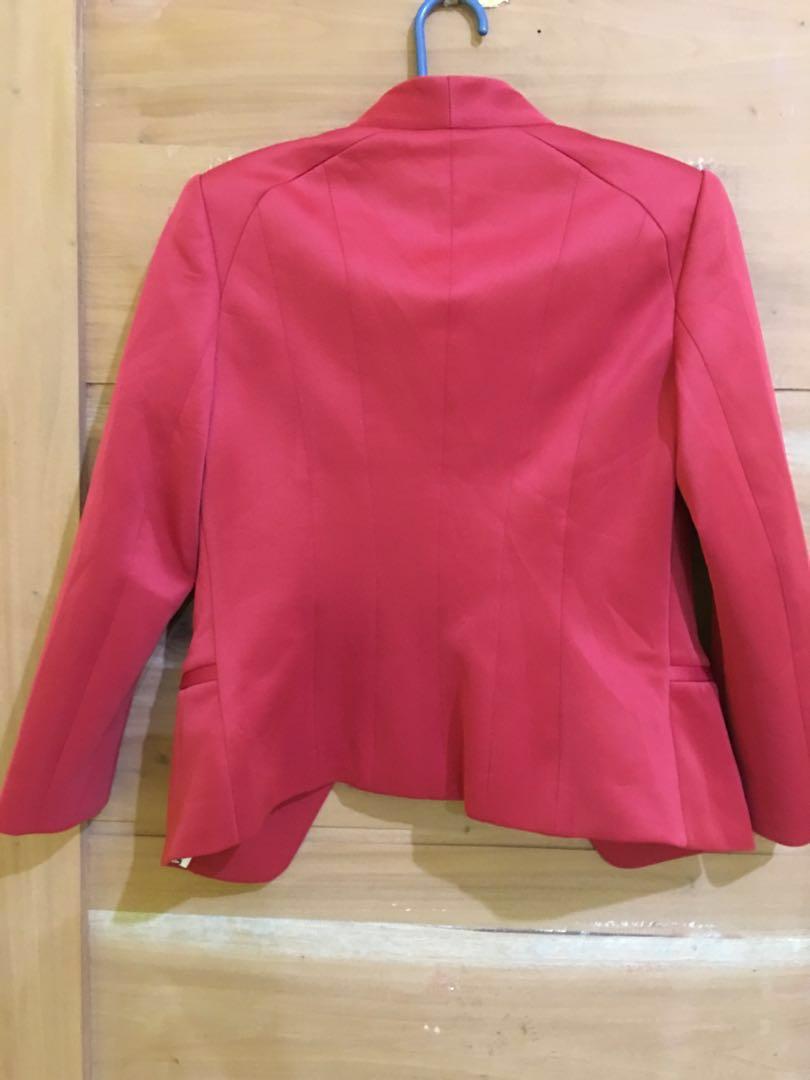 Mary Kay Red Blazer, Women's Fashion, Coats, Jackets and Outerwear on ...