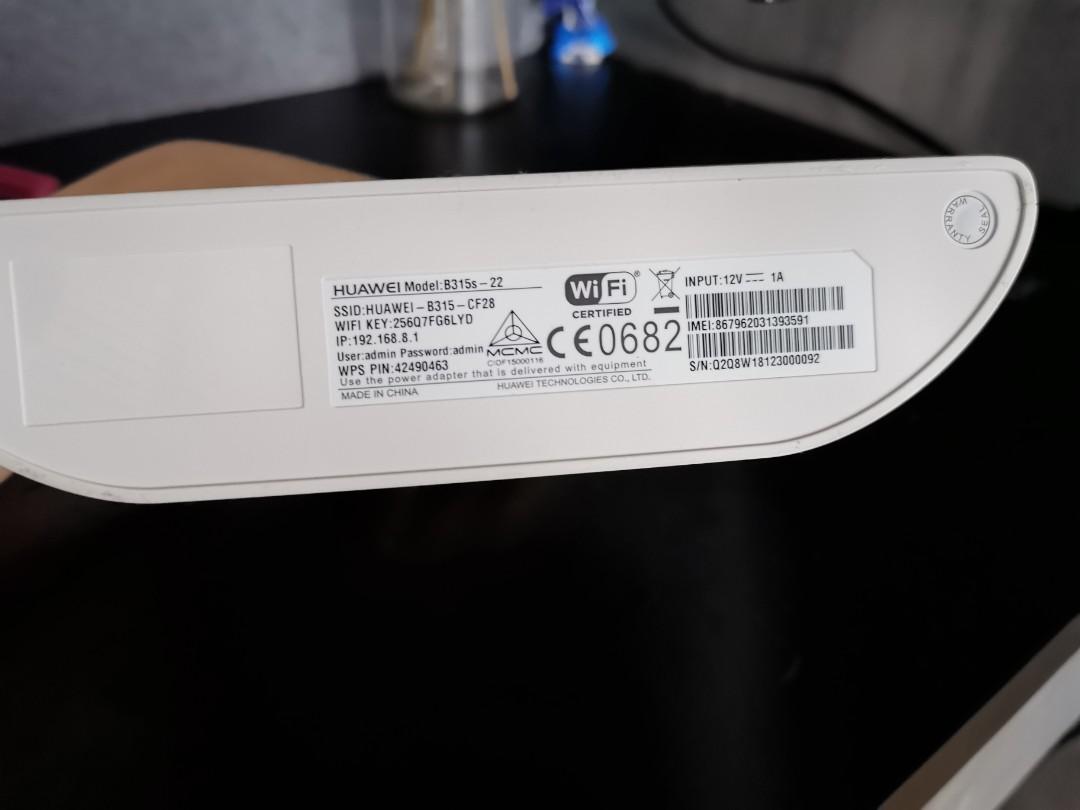 Maxis Huawei 4G modem B315S-22, Computers & Tech, Parts & Accessories ...