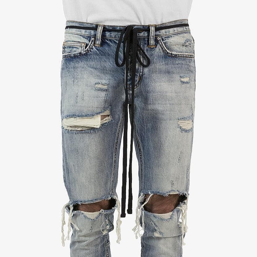 MNML Drawcord / Drawstring Belt - White/Black/Red, Men's Fashion ...