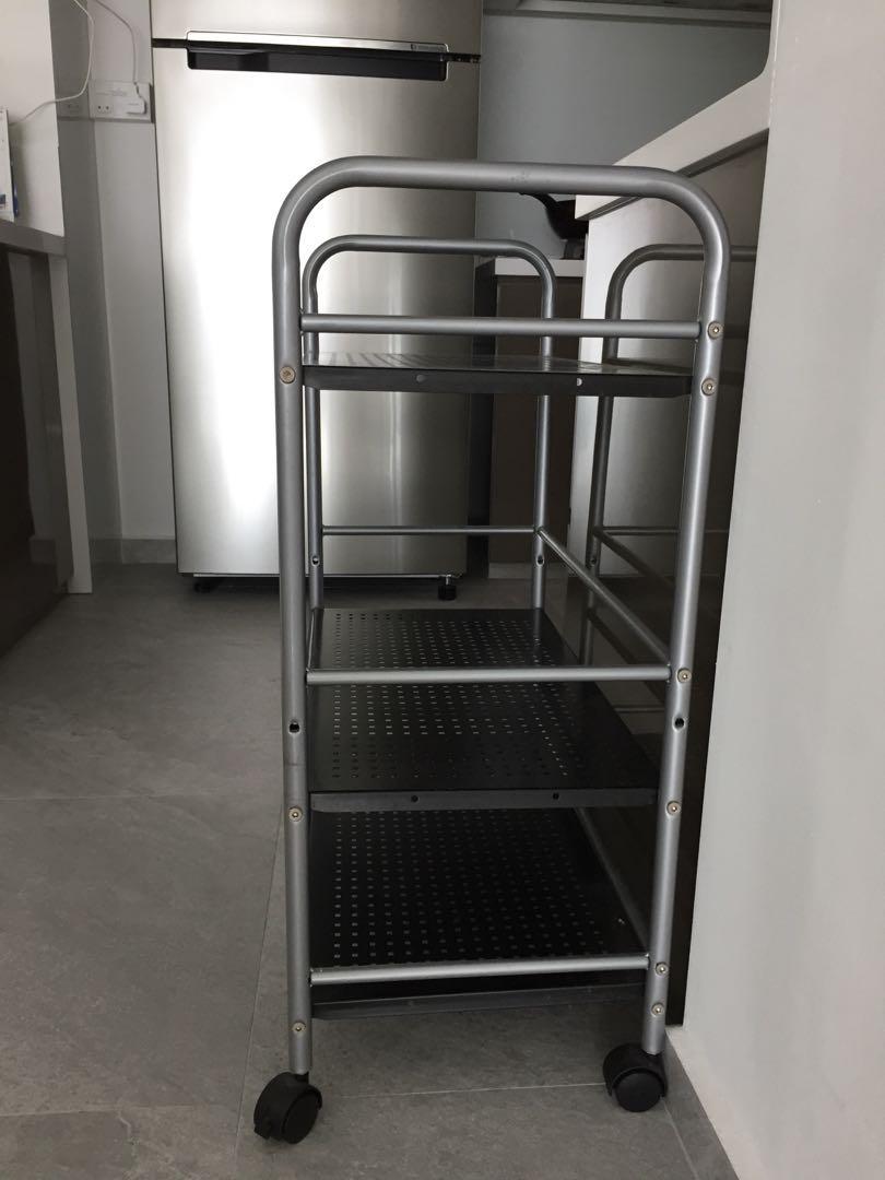 Multi-purpose Kitchen Trolley 3-tier, Furniture & Home Living, Bathroom ...