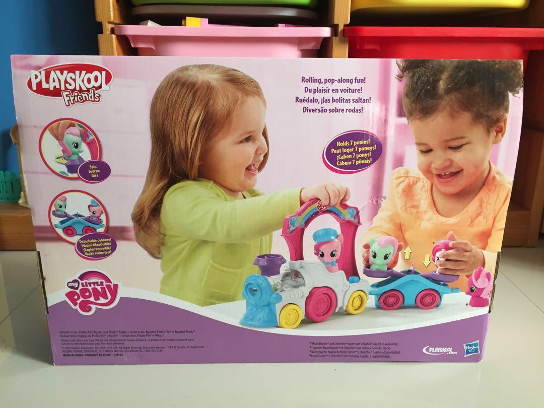 Playskool My Little Pony Pinkie Pie Pop-Along Train, Hobbies & Toys ...