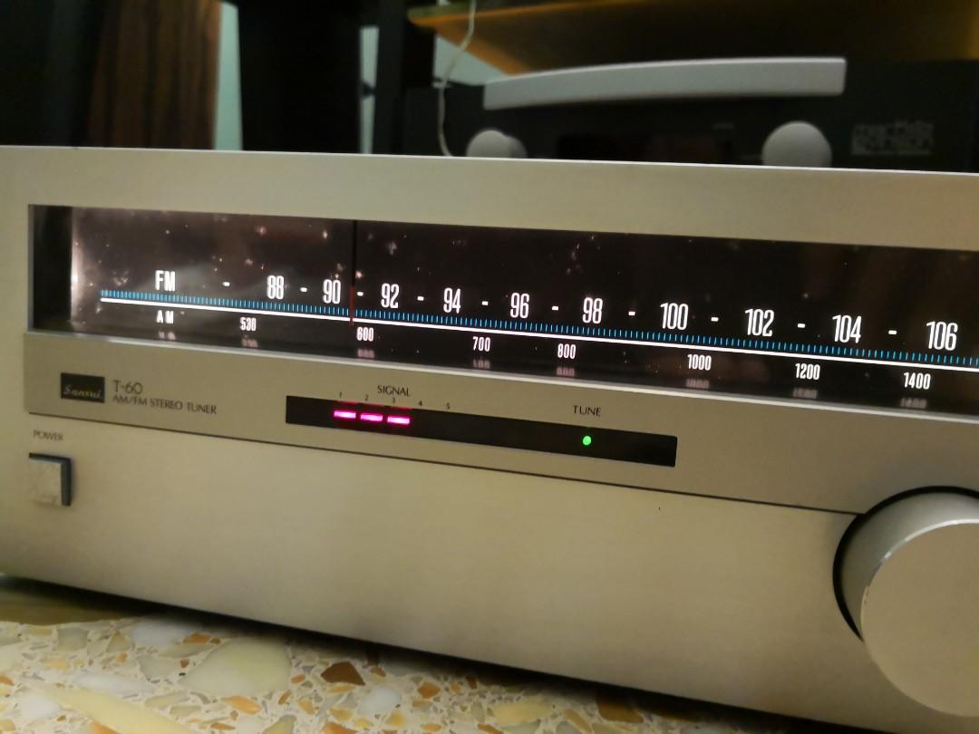 Sansui T-60 AM/FM Stereo Tuner, Audio, Other Audio Equipment on Carousell