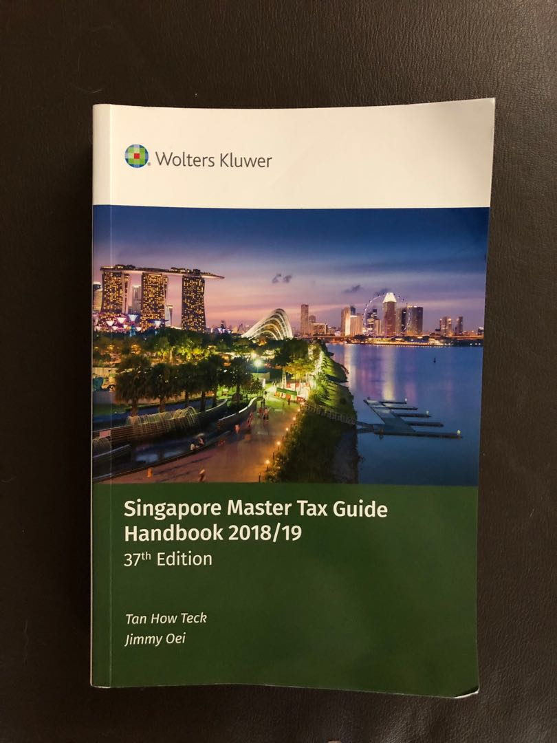 Singapore Master Tax Guide Handbook 2018/19, Hobbies & Toys, Books ...