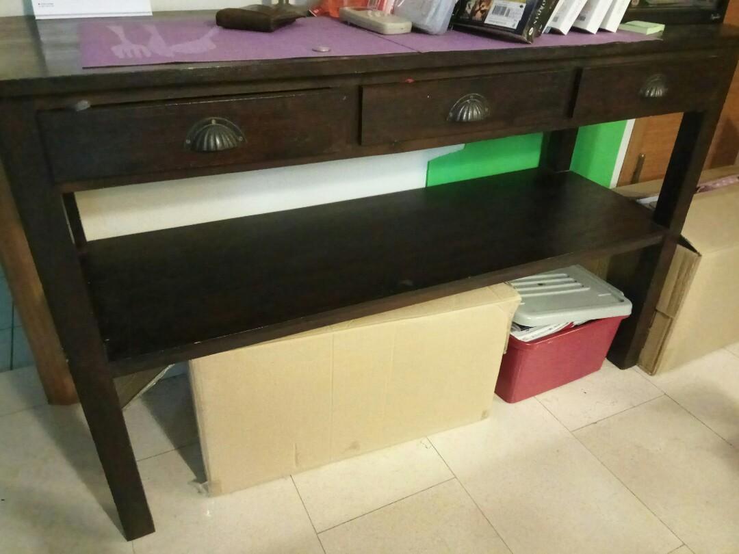 Solid Side dining table, Furniture & Home Living, Furniture, Tables ...