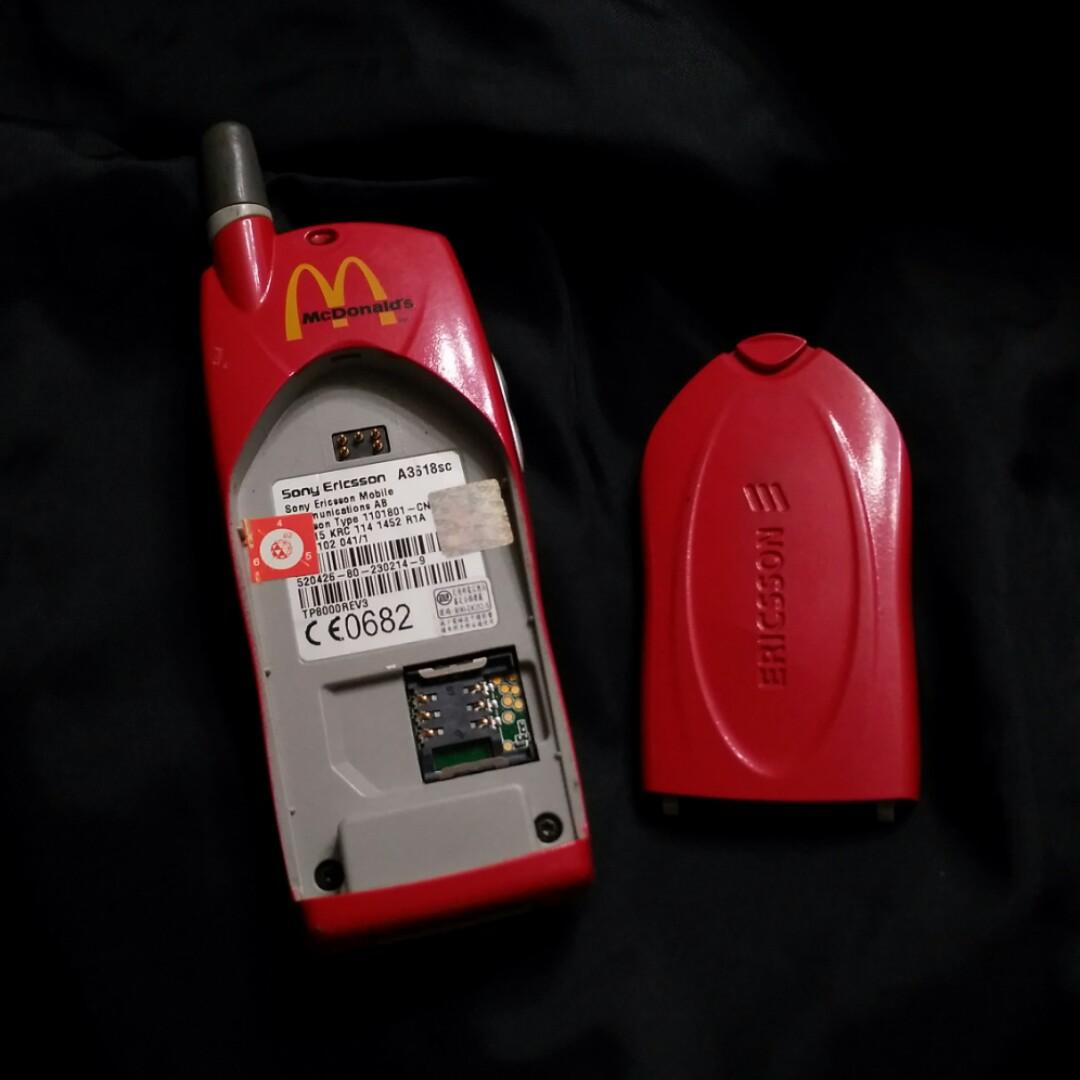 Sony Ericsson A3618sc Coke Cola McDonald, 手提電話, 手機, 其他手機 - Carousell