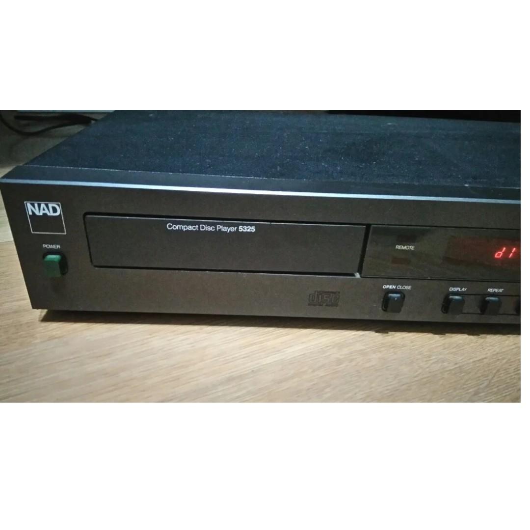 Spoilt, not working: NAD model 5325 Stereo CD Player for hifi, Audio ...