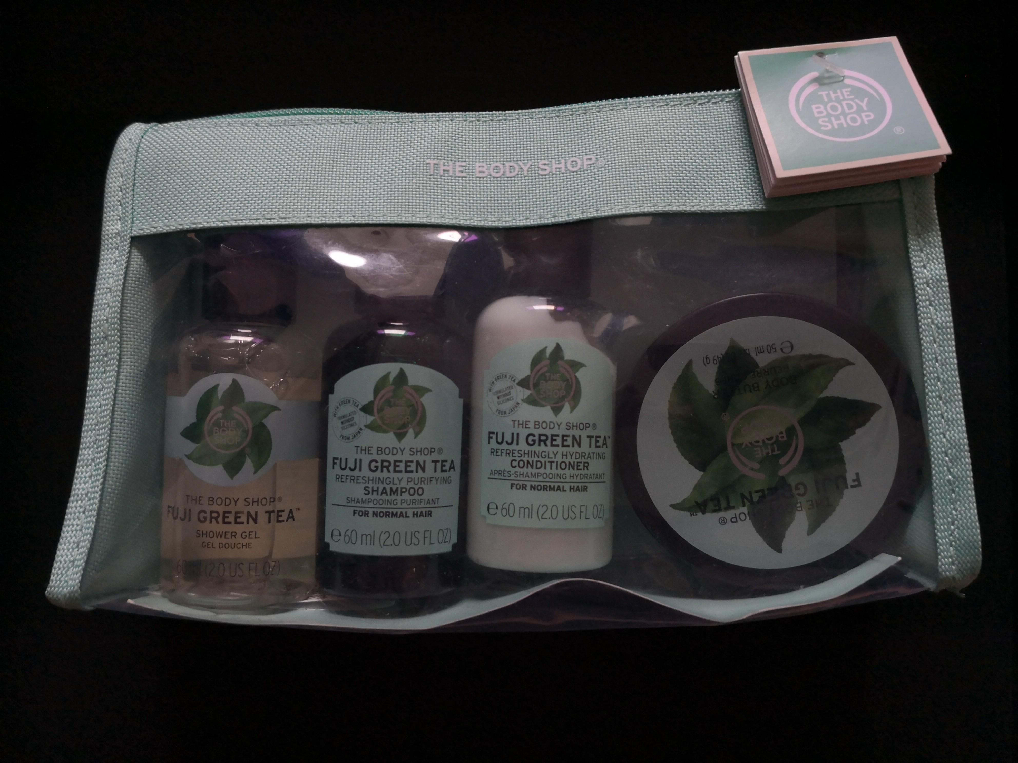 The Body Shop Fuji Green Tea™ Beauty Bag, Beauty & Personal Care, Bath ...