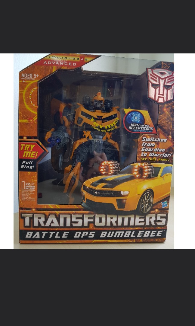 Transformers battle ops bumblebee, Hobbies & Toys, Toys & Games on ...