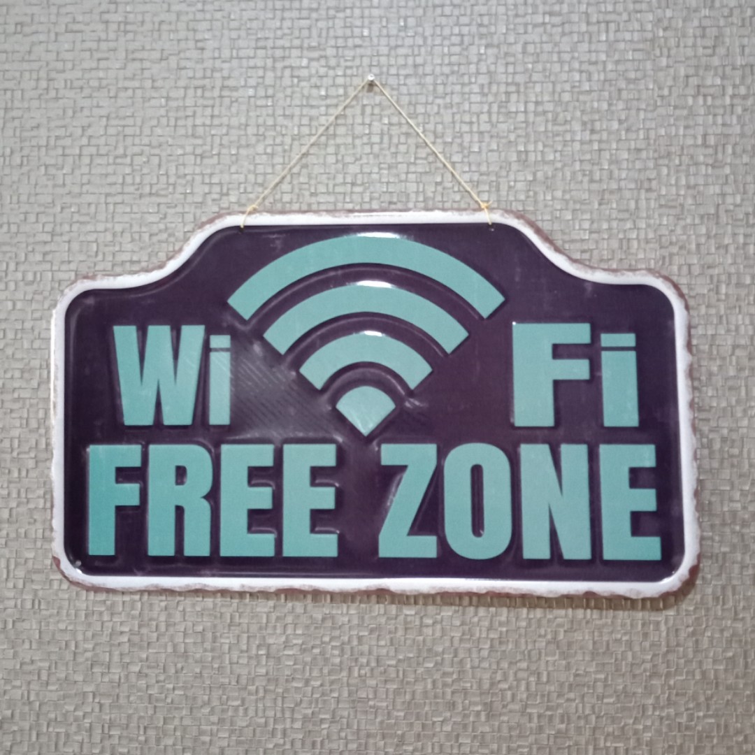 Vintage Metal Signage Board, Furniture & Home Living, Home Decor, Wall ...