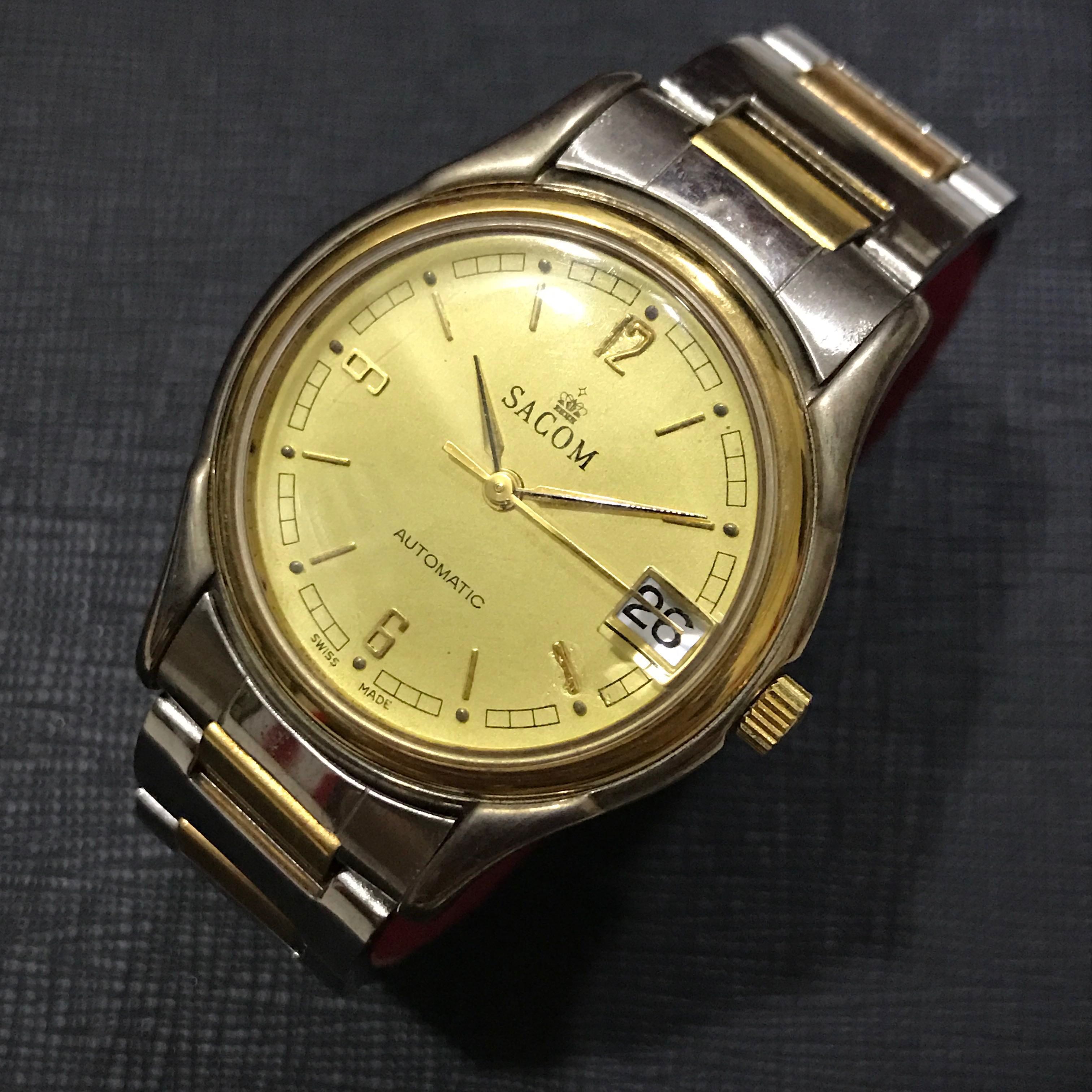 Vintage Sacom Watch, Hobbies & Toys, Memorabilia & Collectibles ...