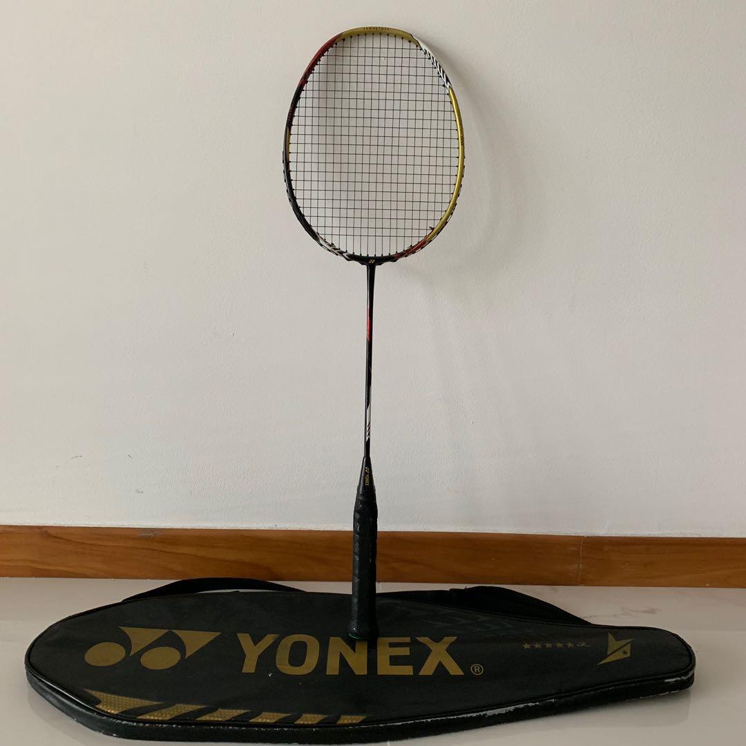 Yonex Lin Dan Voltric Force Badminton Racquet, Sports Equipment, Sports ...