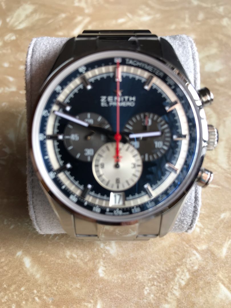 Zenith El Primero Tri Color Chronograph, Luxury, Watches on Carousell
