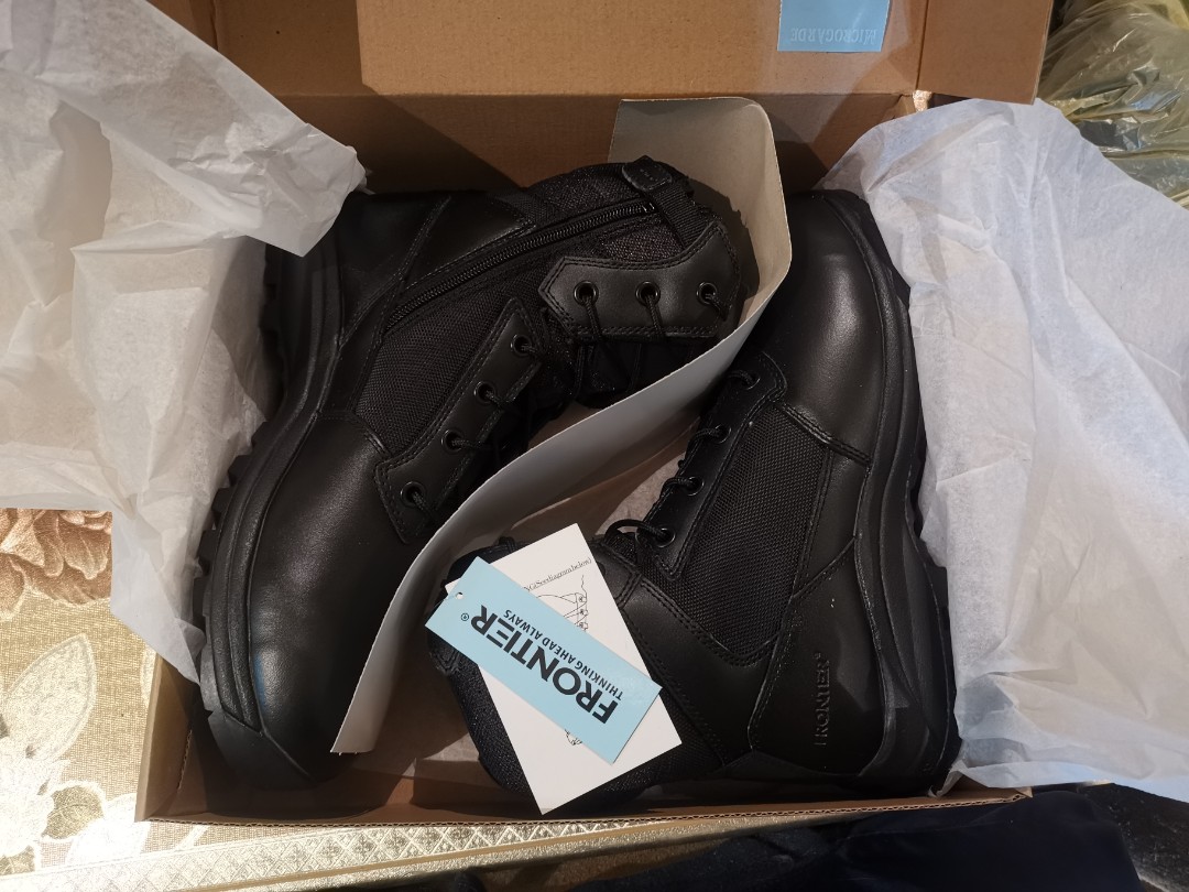 BNIB FRONTIER 8" TACTICAL BOOTS, Men's Fashion, Footwear, Boots on ...
