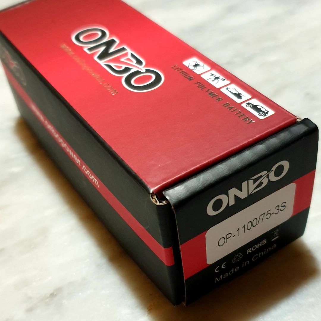 BNIB Onbo 1100mAh 75C 3S Lipo Battery, Mobile Phones & Gadgets, Mobile ...