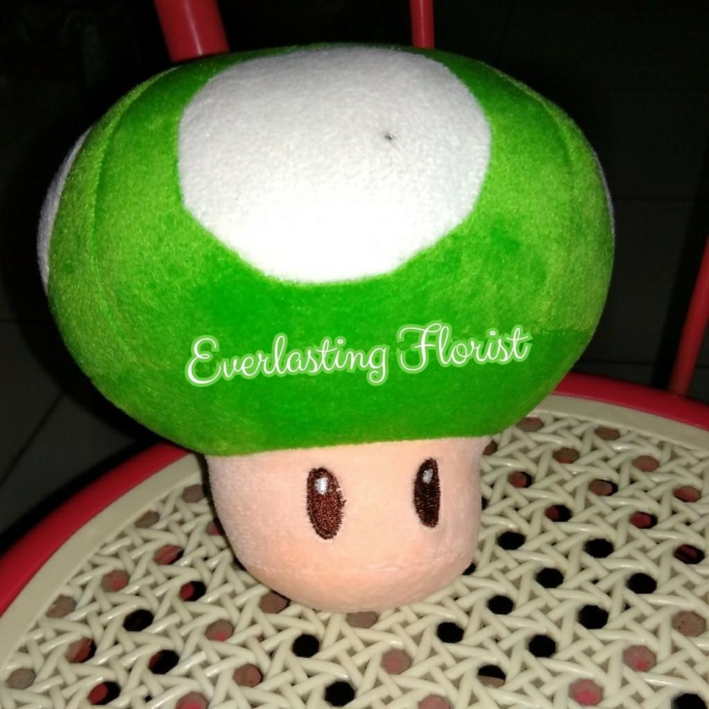 Boneka Jamur Luigi Mario Bros Original Import Made in USA China Mainan ...