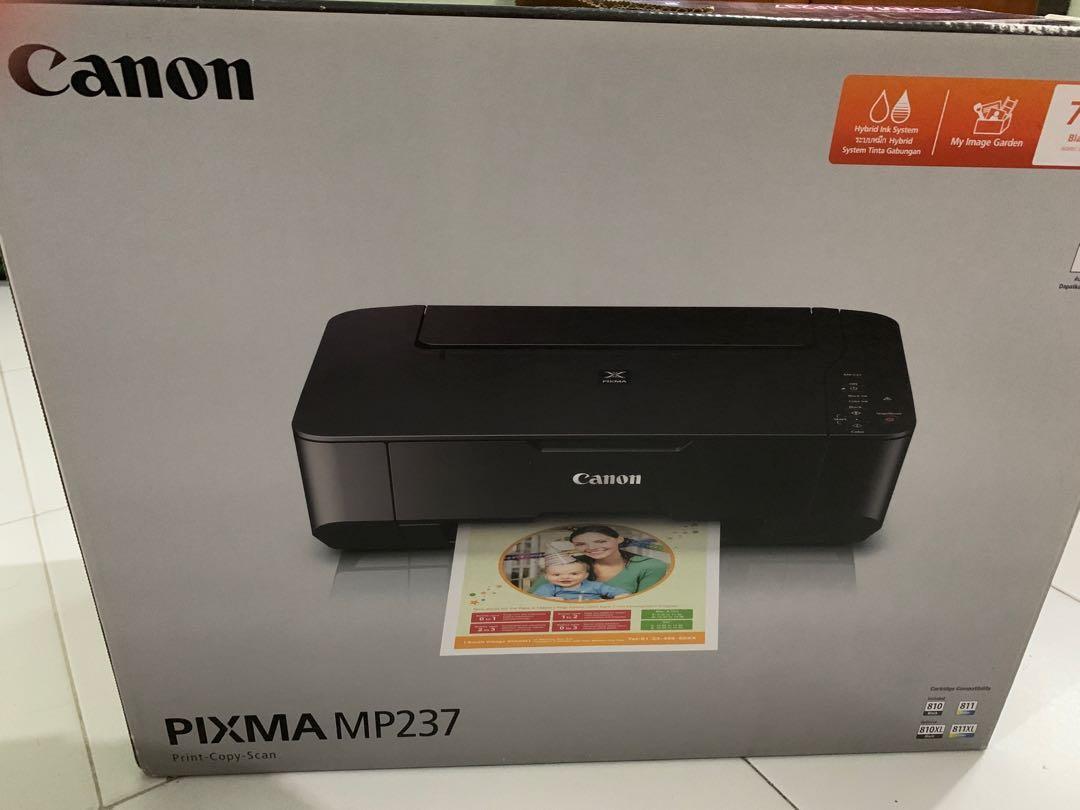 Canon Pixma MP237 Printer, Computers & Tech, Printers, Scanners ...