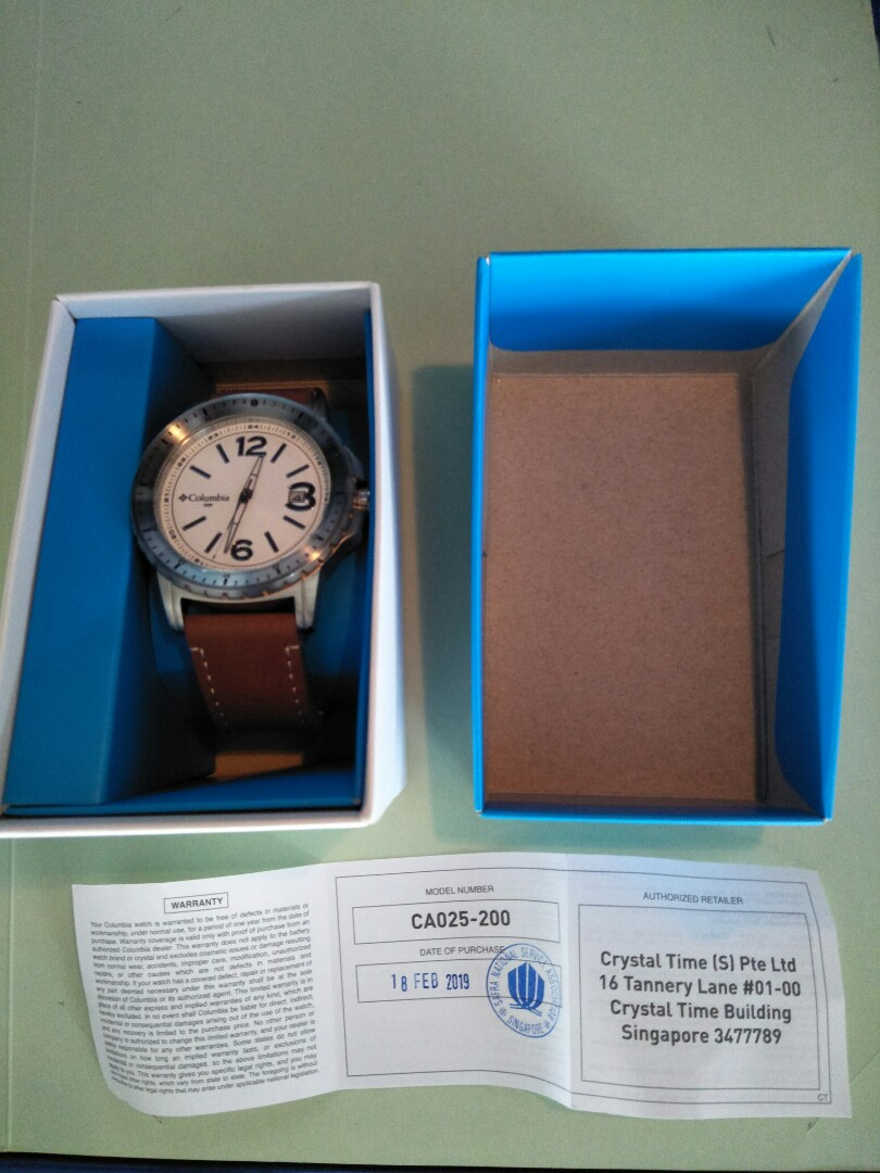 Columbia Watch (brand new), Mobile Phones & Gadgets, Wearables & Smart ...
