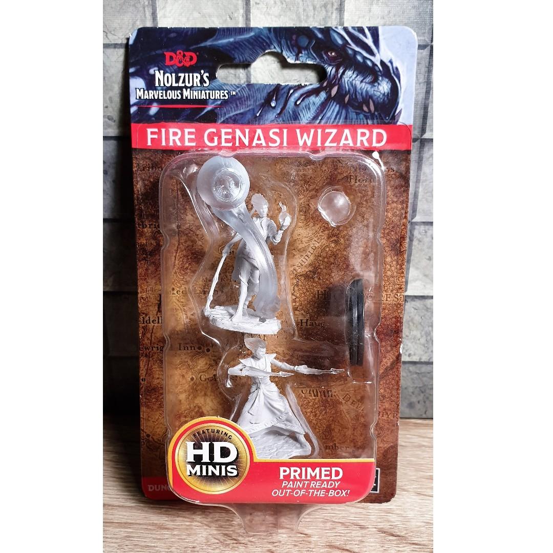 Fire Genasi Wizard Female - Dungeons & Dragons Miniatures, Hobbies ...