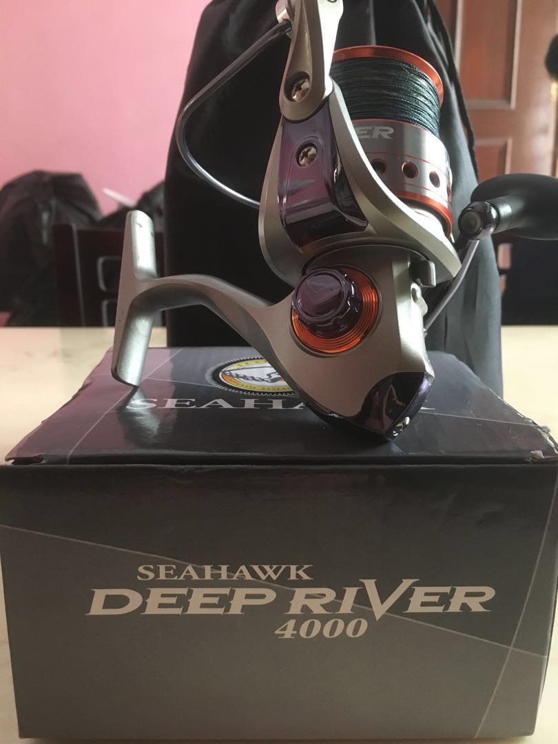 Fishing Reel seahawk 4000, Sports Equipment, Fishing on Carousell