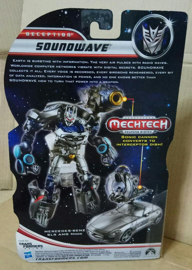Hasbro Transformers Soundwave mechtech Dark Of The Moon, Hobbies & Toys ...