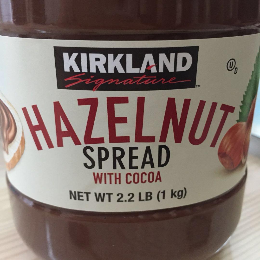 Kirkland Signature Hazelnut Spread with Cocoa 1kg, Food & Drinks, Spice ...