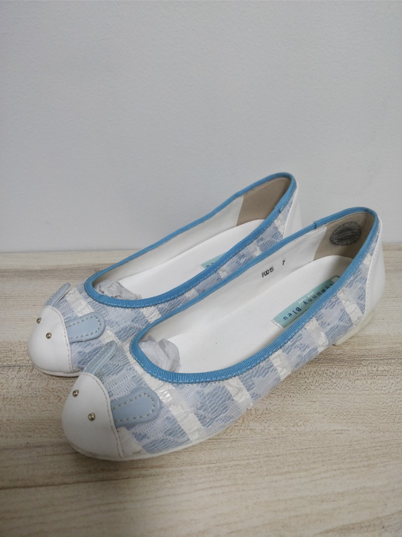 Le Bunny Bleu Bunny Flats, Women's Fashion, Footwear, Flats & Sandals ...