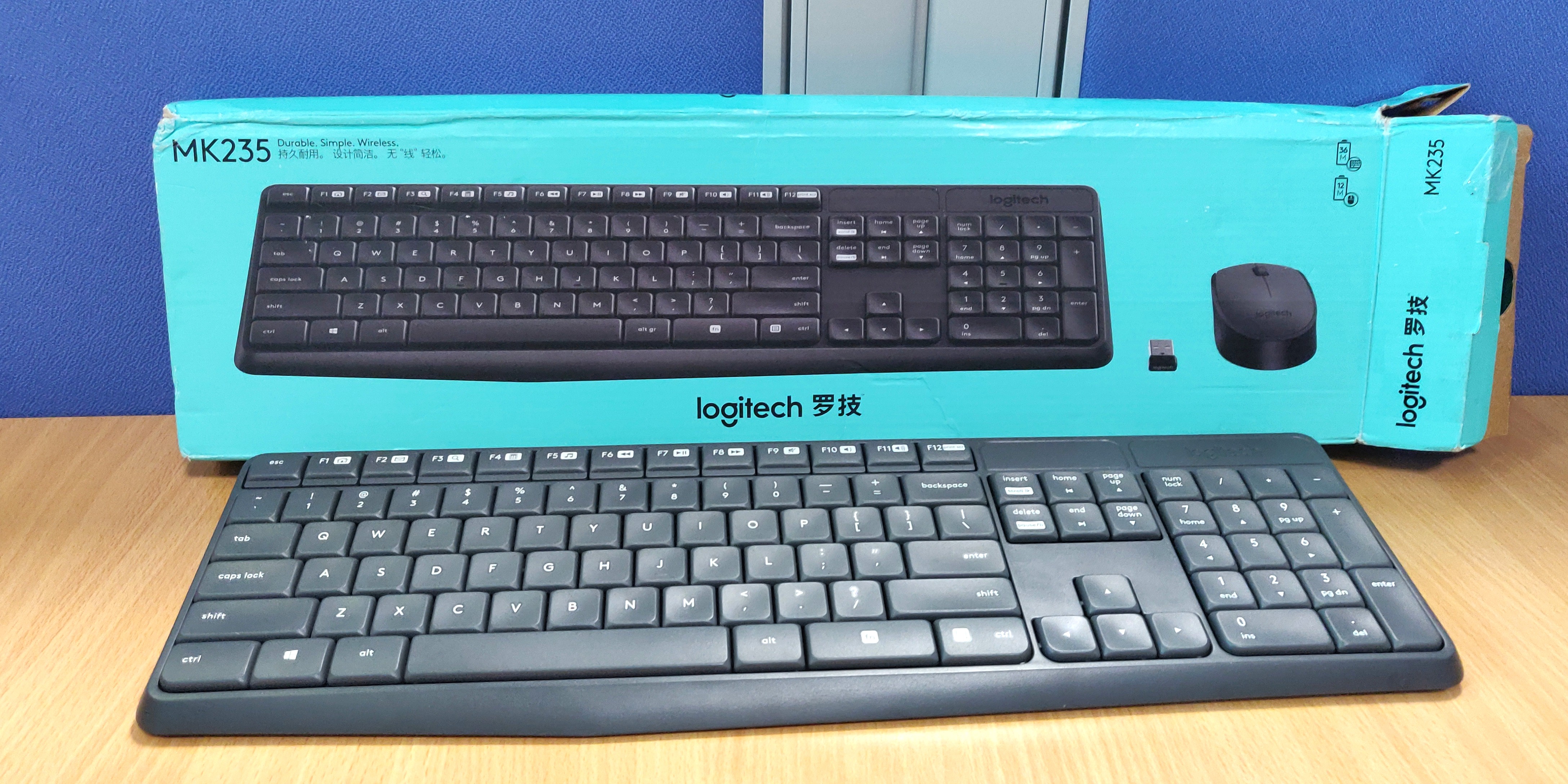 Logitech Mk235 Keyboard Only Computers And Tech Parts And Accessories Computer Keyboard On Carousell