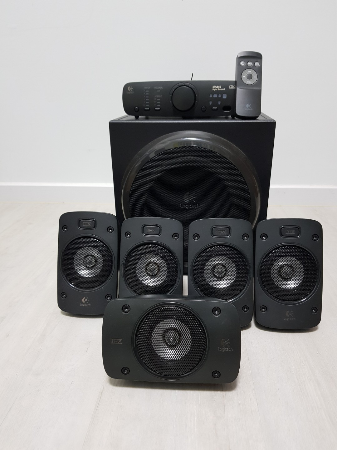 Logitech Z906 5.1 surround sound system, Audio, Soundbars, Speakers & Amplifiers on Carousell