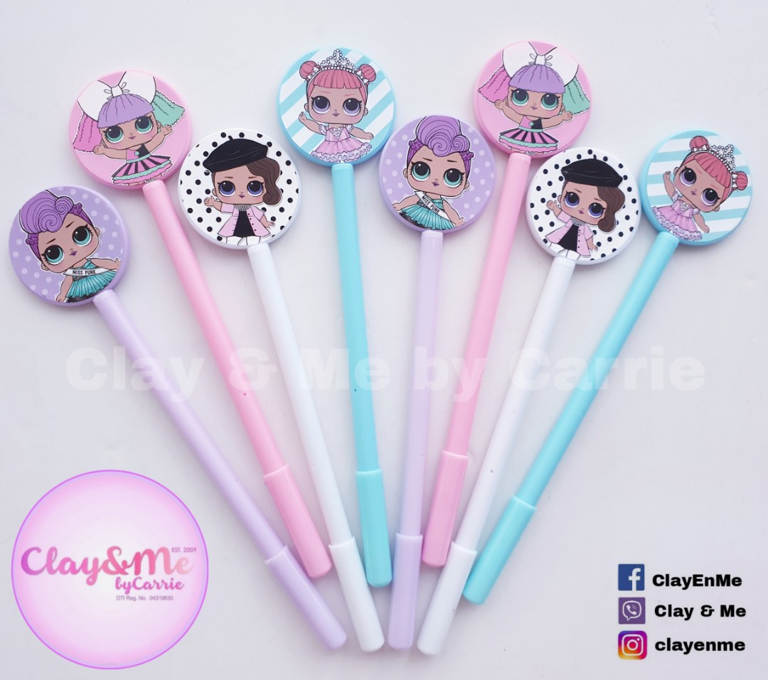 LOL Surprise doll gel pens, Hobbies & Toys, Stationary & Craft, Craft ...