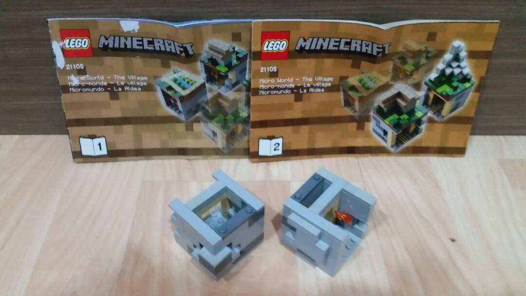 Minecraft Lego Micro World, Toys & Games, Bricks & Figurines on Carousell