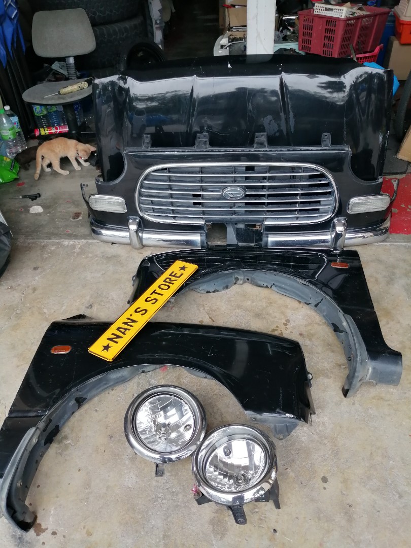 Mira gino classic front body kit for perodua kelisa, Auto Accessories ...