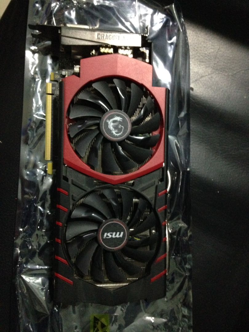 MSI Nvidia GTX 970 4GB Gaming, Computers & Tech, Parts & Accessories ...