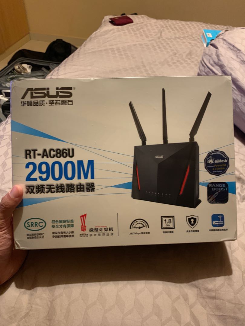 [NEW] Asus RT-AC86U 2900M Router, Computers & Tech, Parts & Accessories, Networking on Carousell