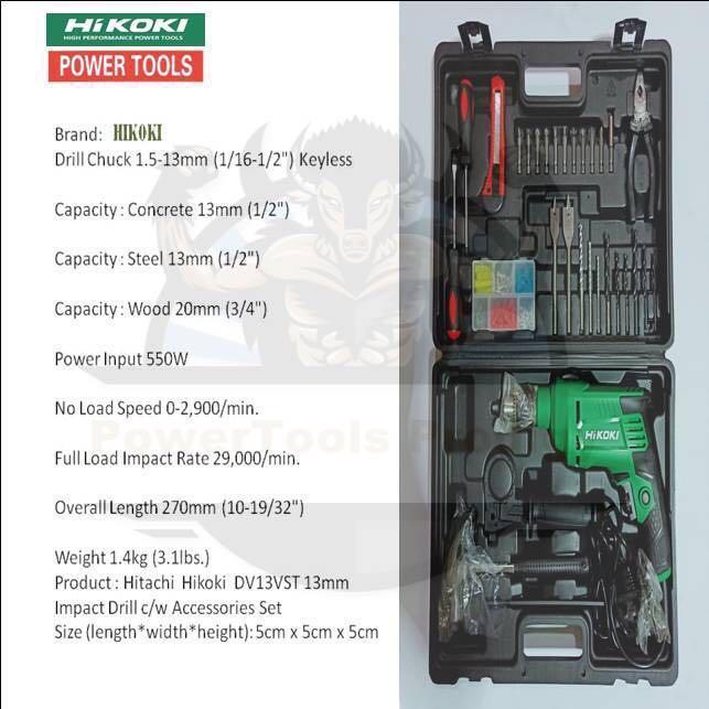 [NEW] HIKOKI DV13VST IMPACT DRILL DRIVER SET, Hobbies & Toys ...