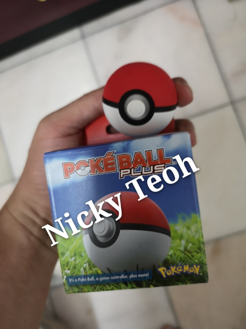 Pokeball plus, Video Gaming, Gaming Accessories, Interactive Gaming ...