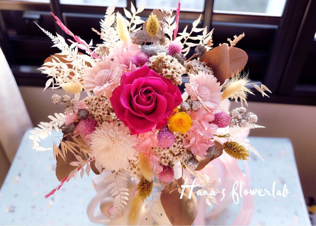 Preserved Flower Hand Bouquet (Wedding/ ROM/ Solemnisation/ Proposal ...