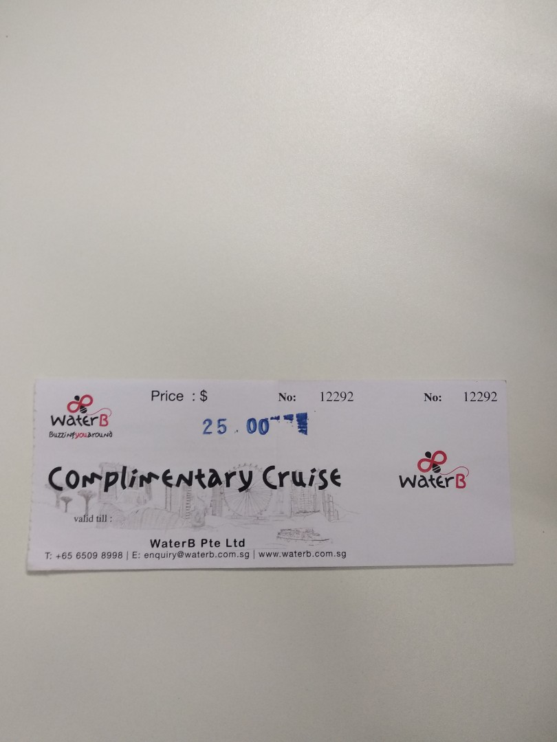 Singapore River Cruise Ticket, Tickets & Vouchers, Local Attractions ...