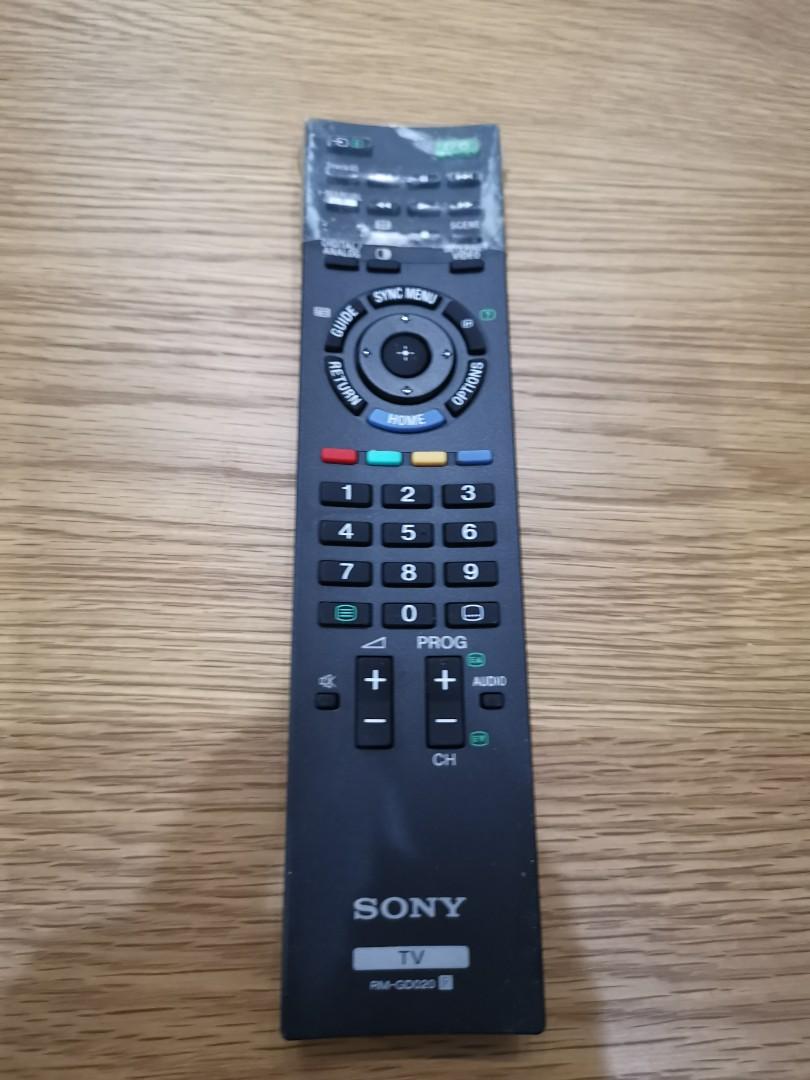 Sony TV Remote Control, TV & Home Appliances, TV & Entertainment, TV ...