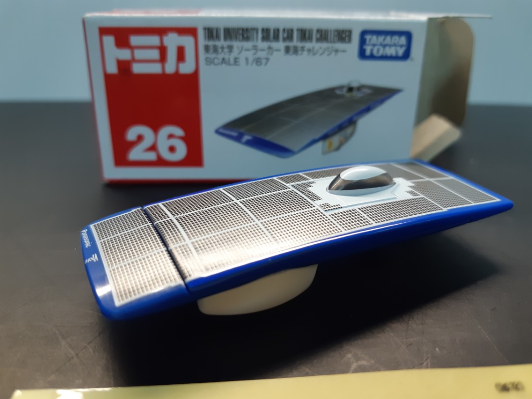 Tomica 26 Tokai Solar Car, 興趣及遊戲, 玩具 & 遊戲類 - Carousell
