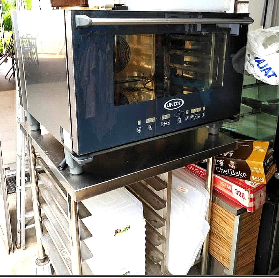 Unox 3 Tray Professional Combi Oven Eco Power w/ SS Tray Stand, TV ...