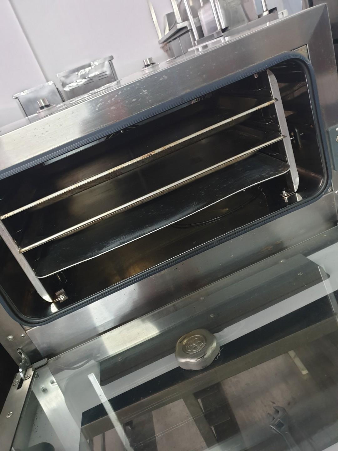 Unox 3 Tray Professional Combi Oven Eco Power w/ SS Tray Stand, TV ...
