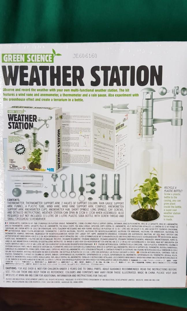 Weather Station Kit by Green Science, Hobbies & Toys, Toys & Games on ...