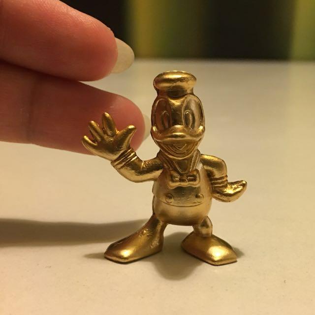 Yujin Collectible Metal Gold Donald Duck, Hobbies & Toys, Toys & Games ...
