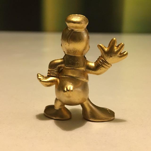 Yujin Collectible Metal Gold Donald Duck, Hobbies & Toys, Toys & Games ...