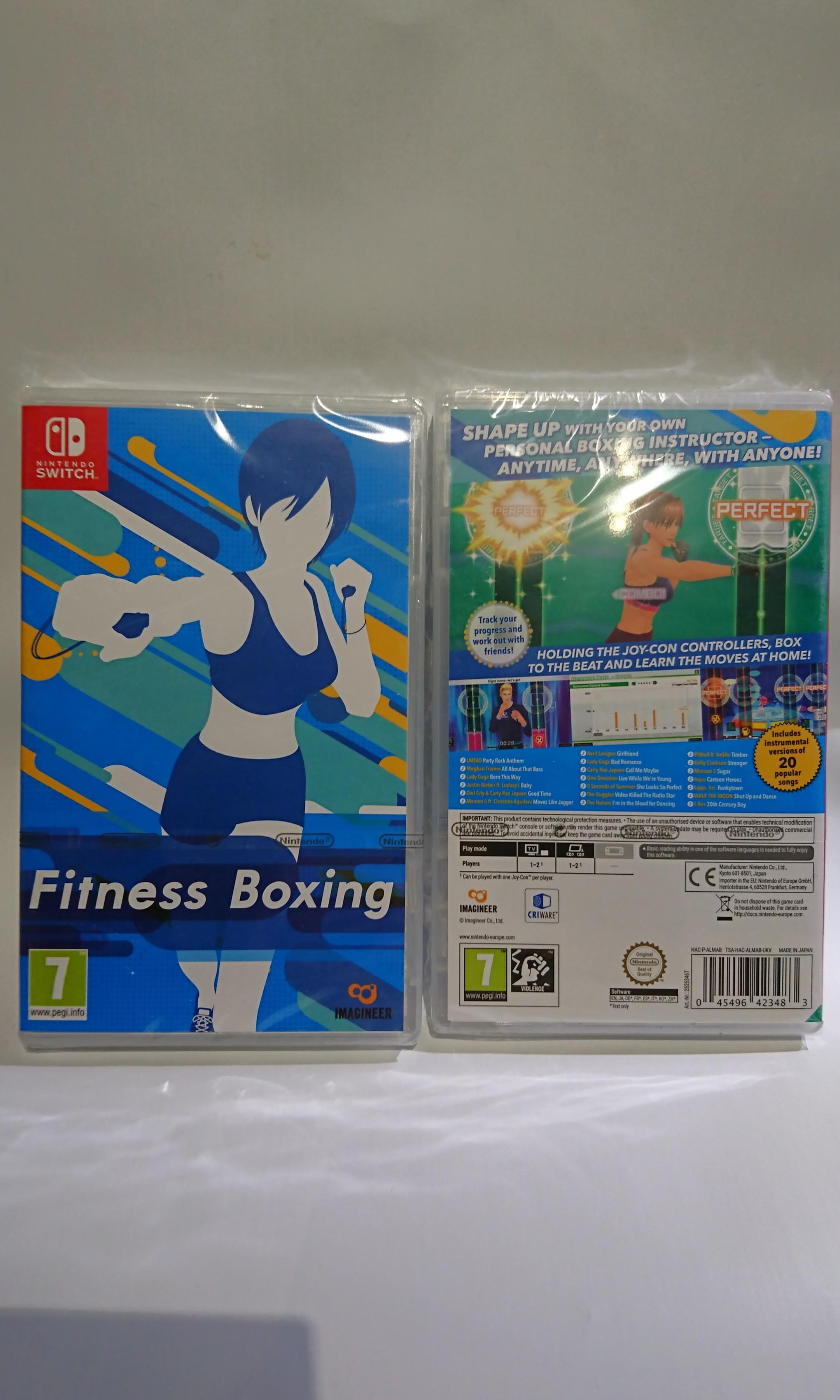 全新 Fitness Boxing Switch, 電子遊戲, 電子遊戲, Nintendo 任天堂 - Carousell