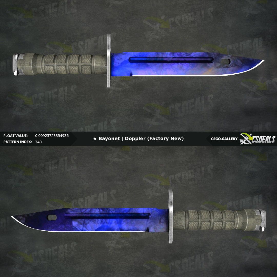 Bayonet Doppler Phase 4 Ocean BLue, Video Gaming, Gaming Accessories ...