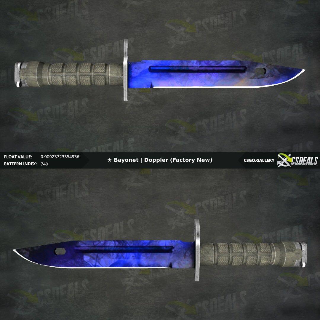 Bayonet Doppler Phase 4 Ocean BLue, Video Gaming, Gaming Accessories ...