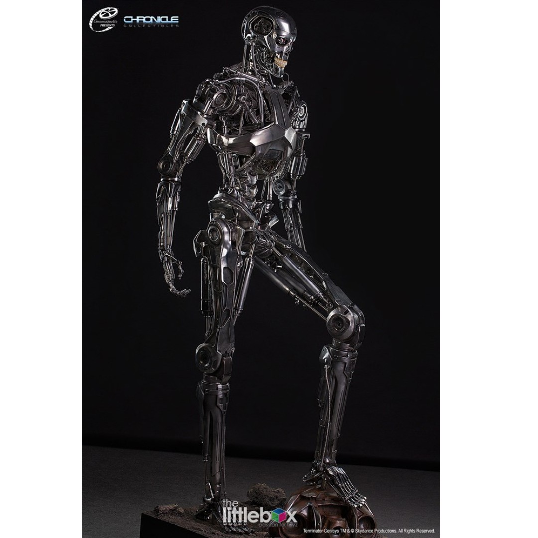 CHRONICLE COLLECTIBLES TERMINATOR GENISYS - T-800 ENDOSKELETON LIFE ...