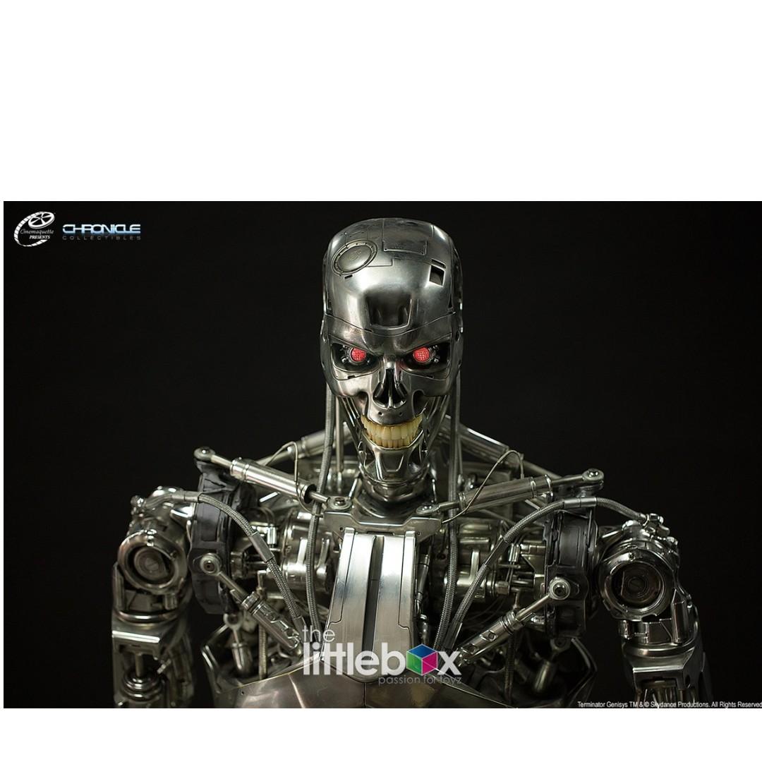 CHRONICLE COLLECTIBLES TERMINATOR GENISYS - T-800 ENDOSKELETON LIFE ...