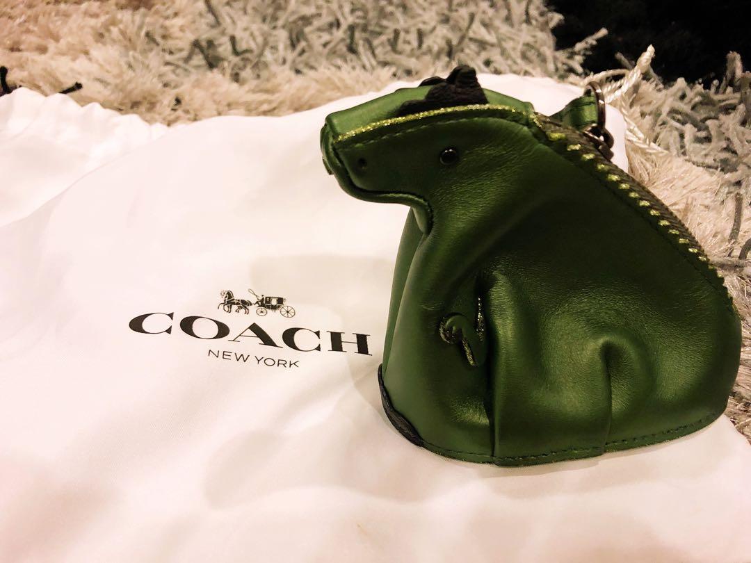 Coach Limited Edition Dino coin purse (almost new), Luxury, Bags ...